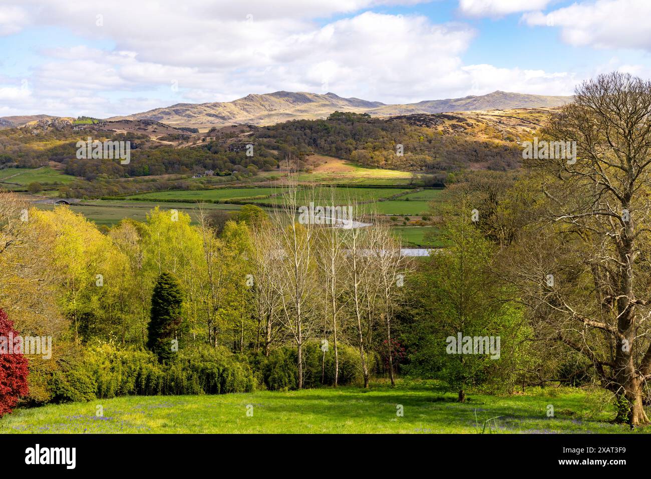 Views of the Esk Valley and the mountains of the Lake District from ...