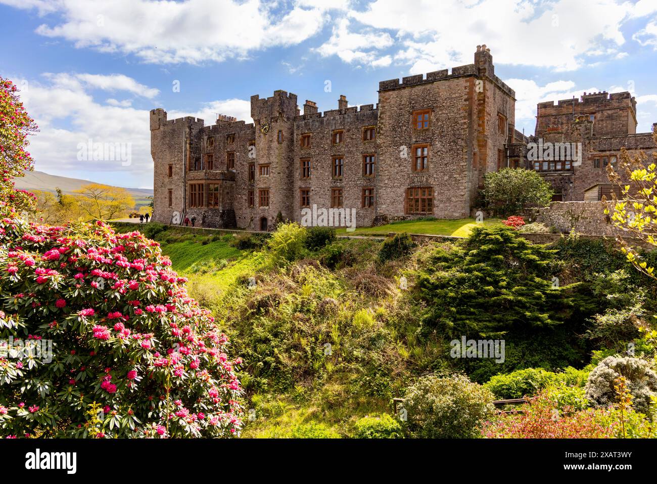 Muncaster Castle, a Medieval castle, home of the Frost Pennington ...