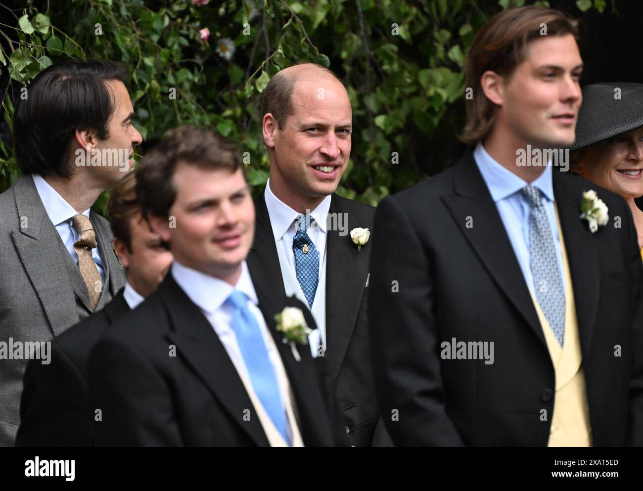 Chester, England. UK. 07 June, 2024. Prince William, Prince of Wales ...