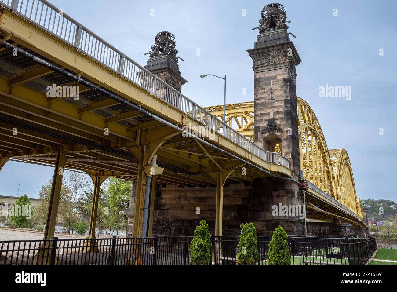A striking view from below the Sixteenth Street Bridge, also known as ...