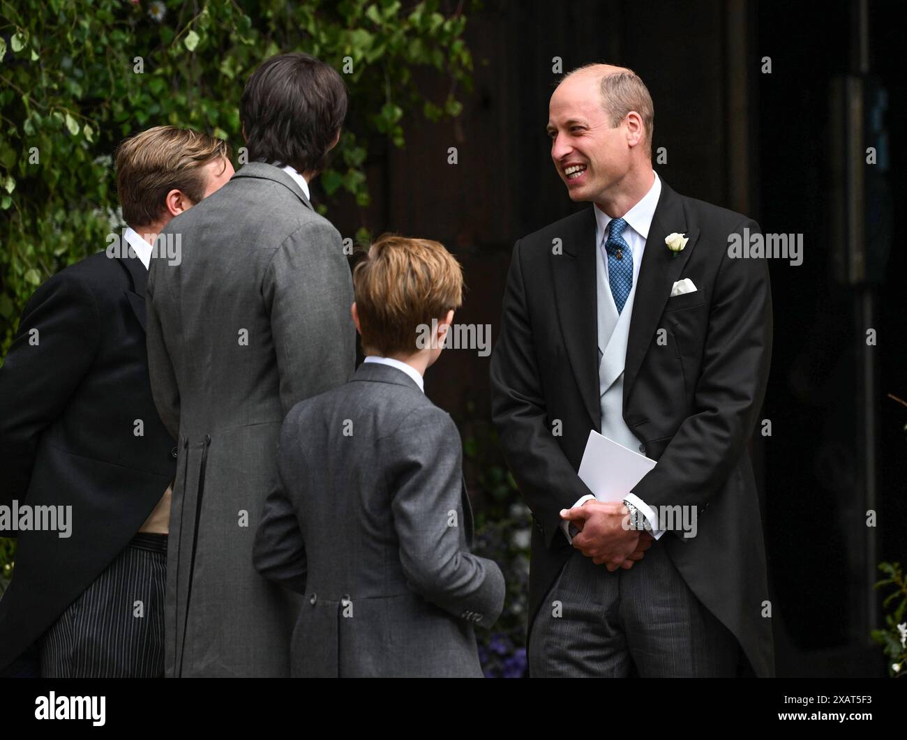 Chester, England. UK. 07 June, 2024. Prince William, Prince of Wales ...