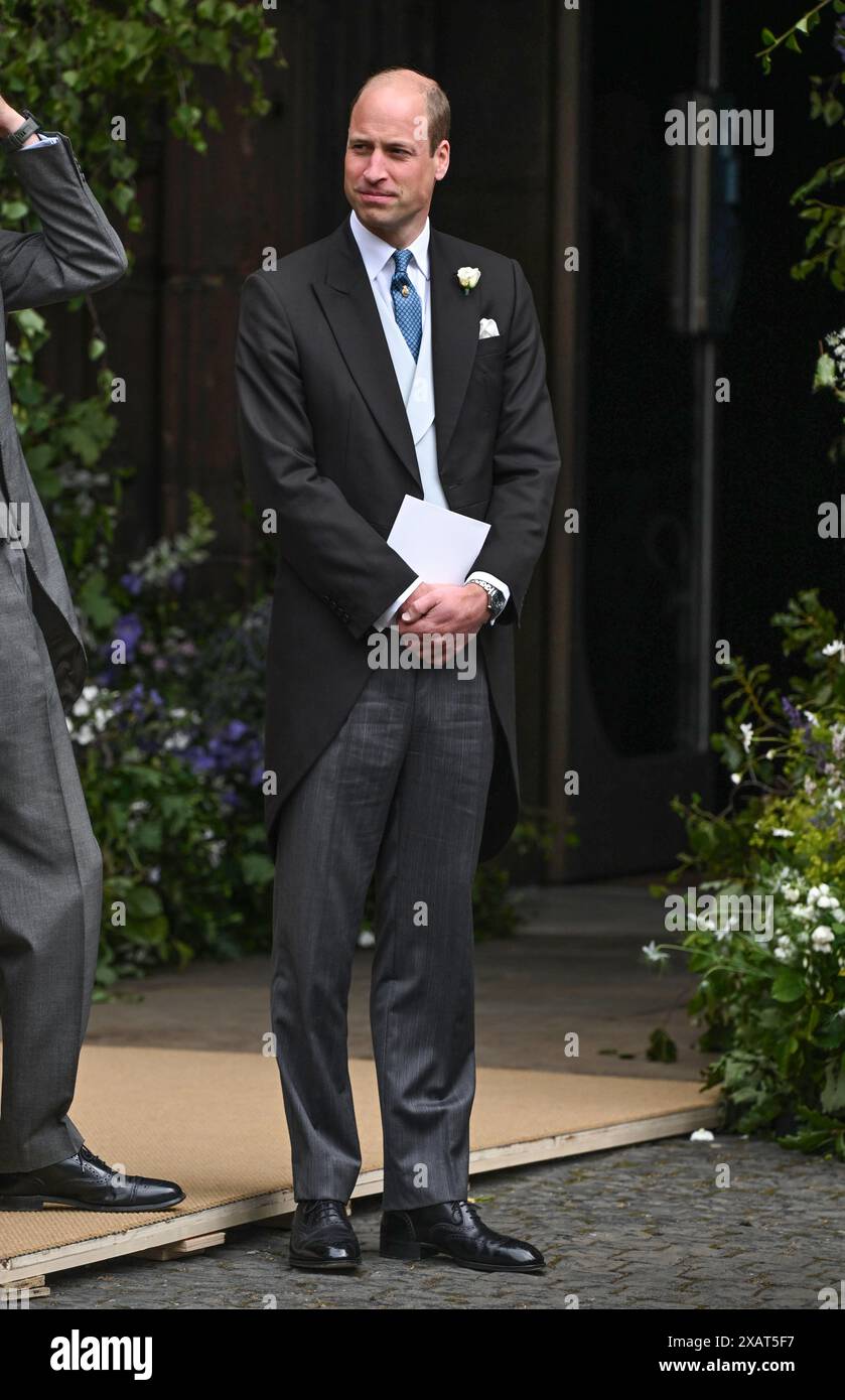 Chester, England. UK. 07 June, 2024. Prince William, Prince of Wales ...