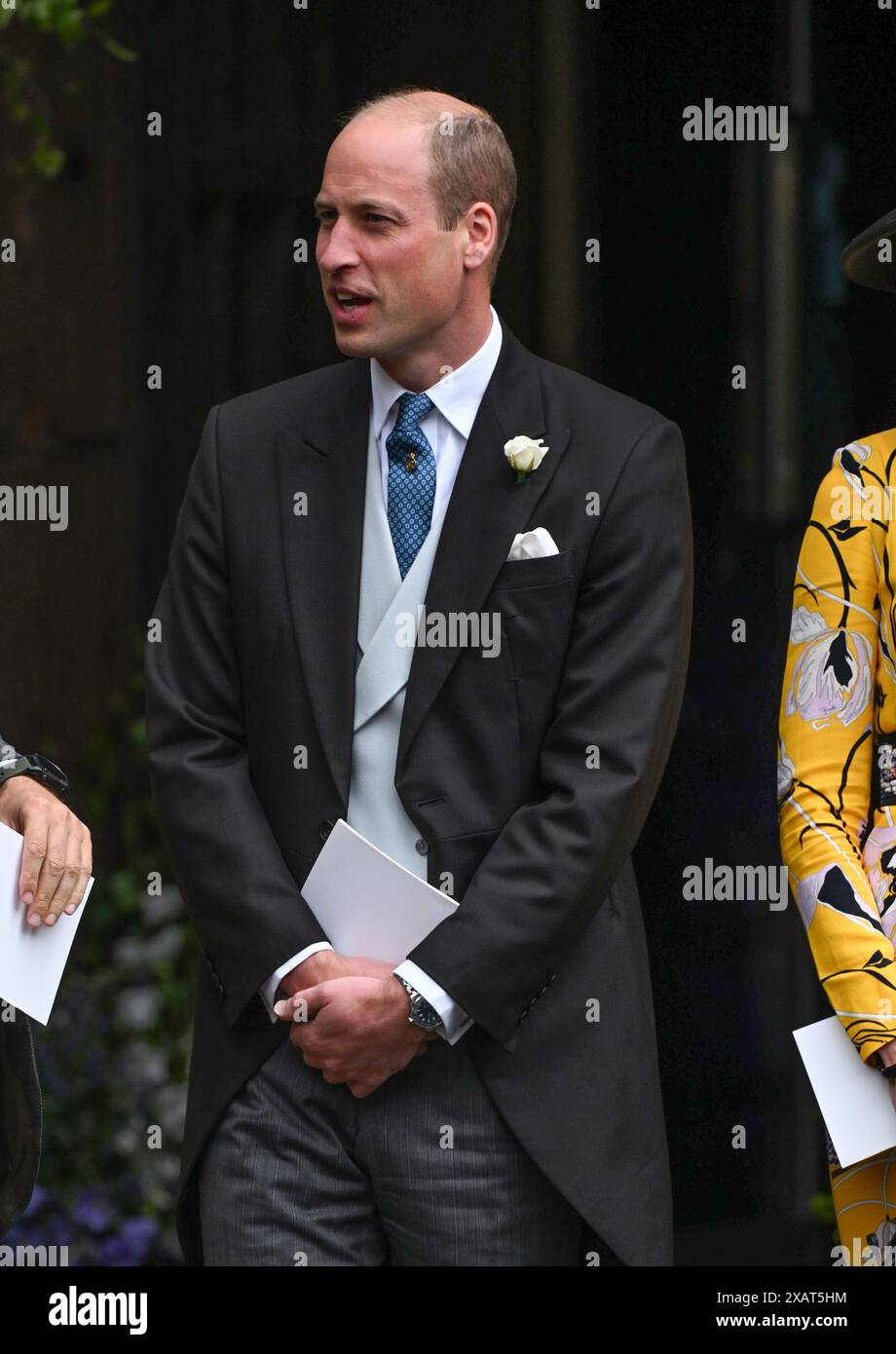 Chester, England. UK. 07 June, 2024. Prince William, Prince of Wales ...