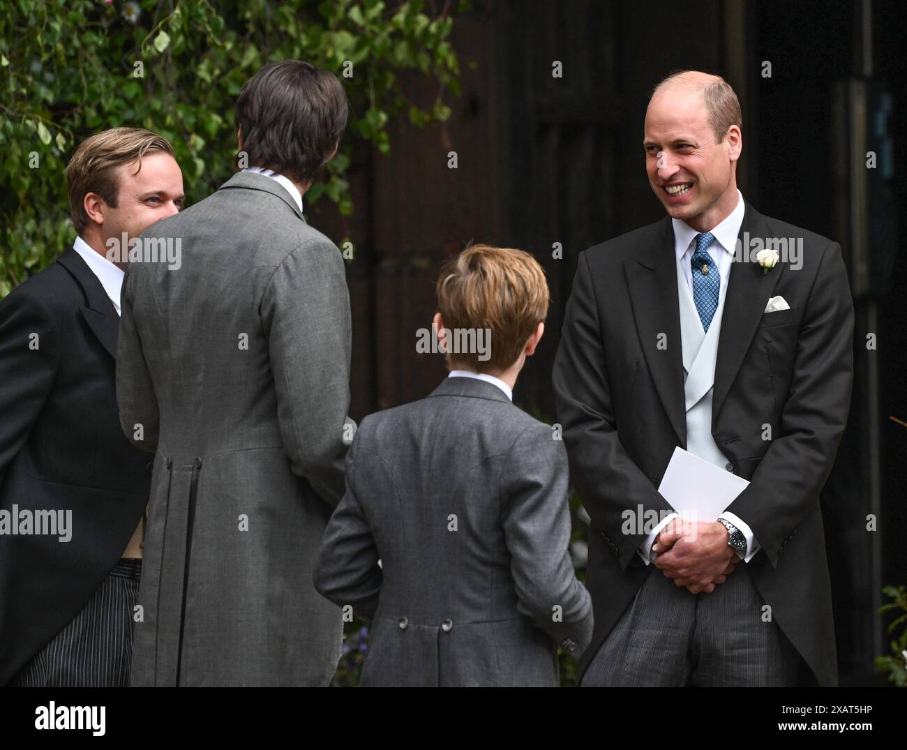 Chester, England. UK. 07 June, 2024. Prince William, Prince of Wales ...