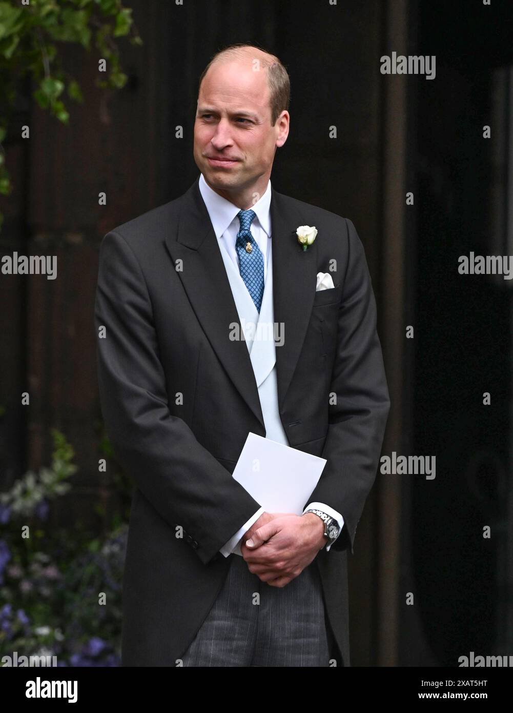 Chester, England. UK. 07 June, 2024. Prince William, Prince of Wales ...