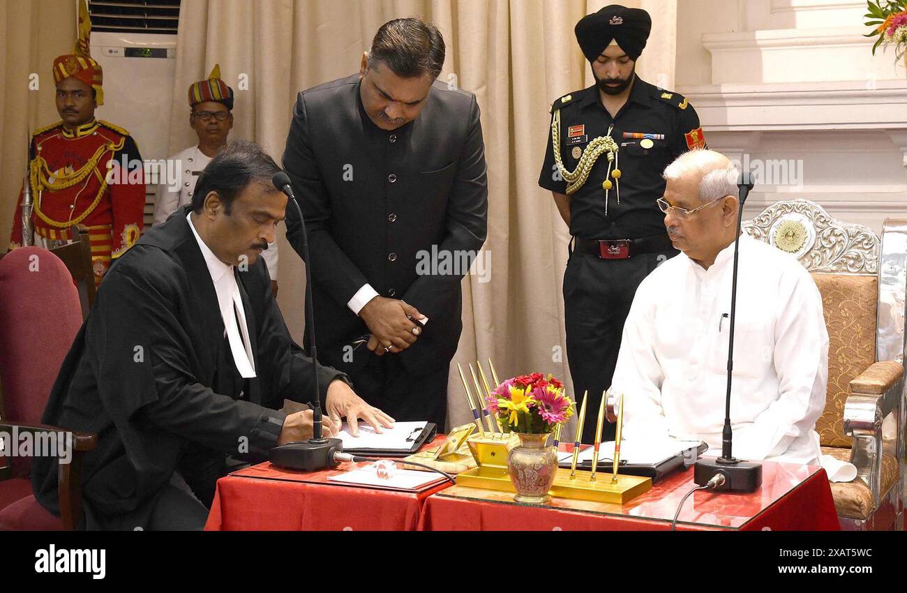 Patna, India. 08th June, 2024. PATNA, INDIA - JUNE 8: Justice Arvind ...