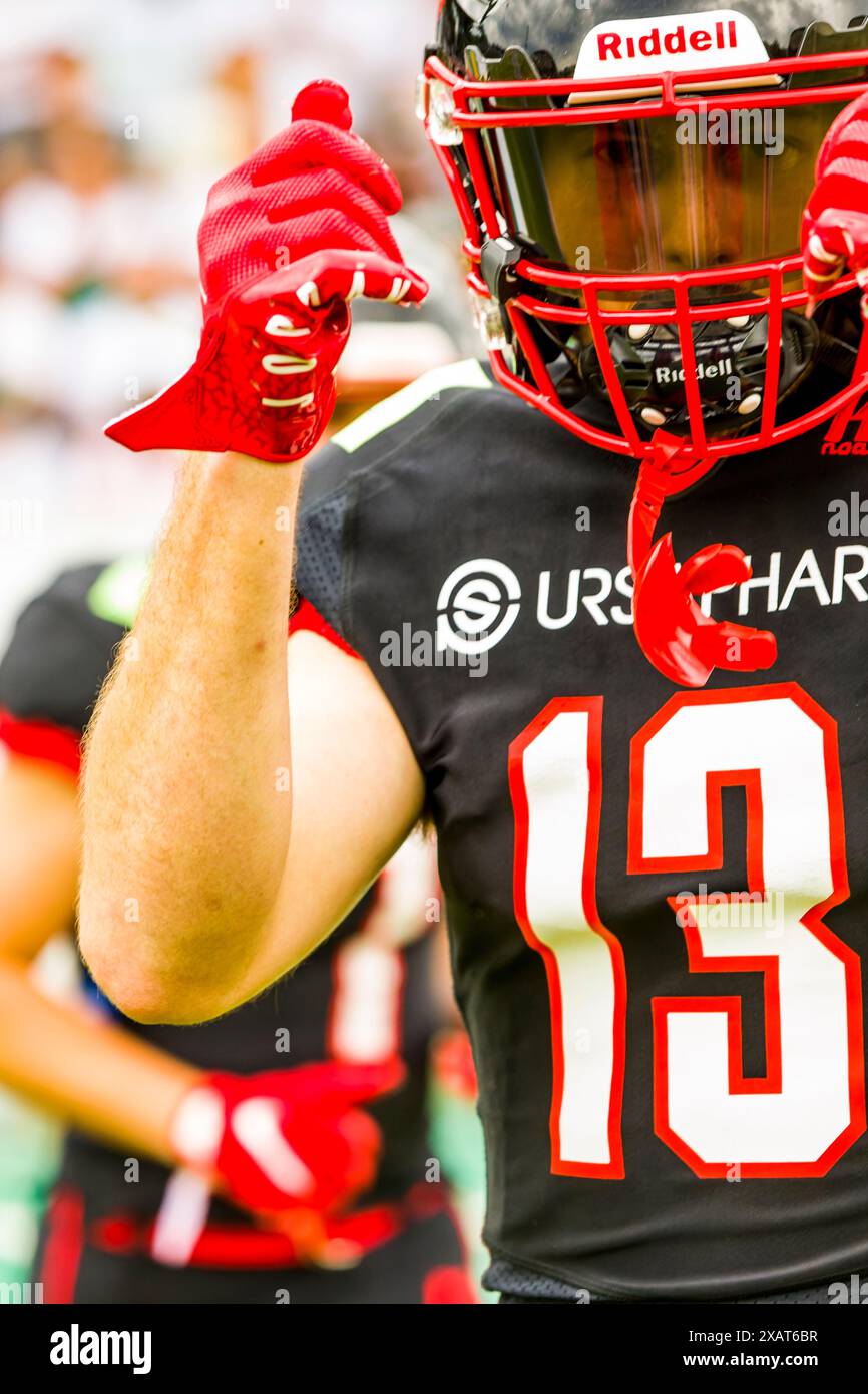 erima GFL / German Football League, Game: Schwaebisch Hall Unicorns ...