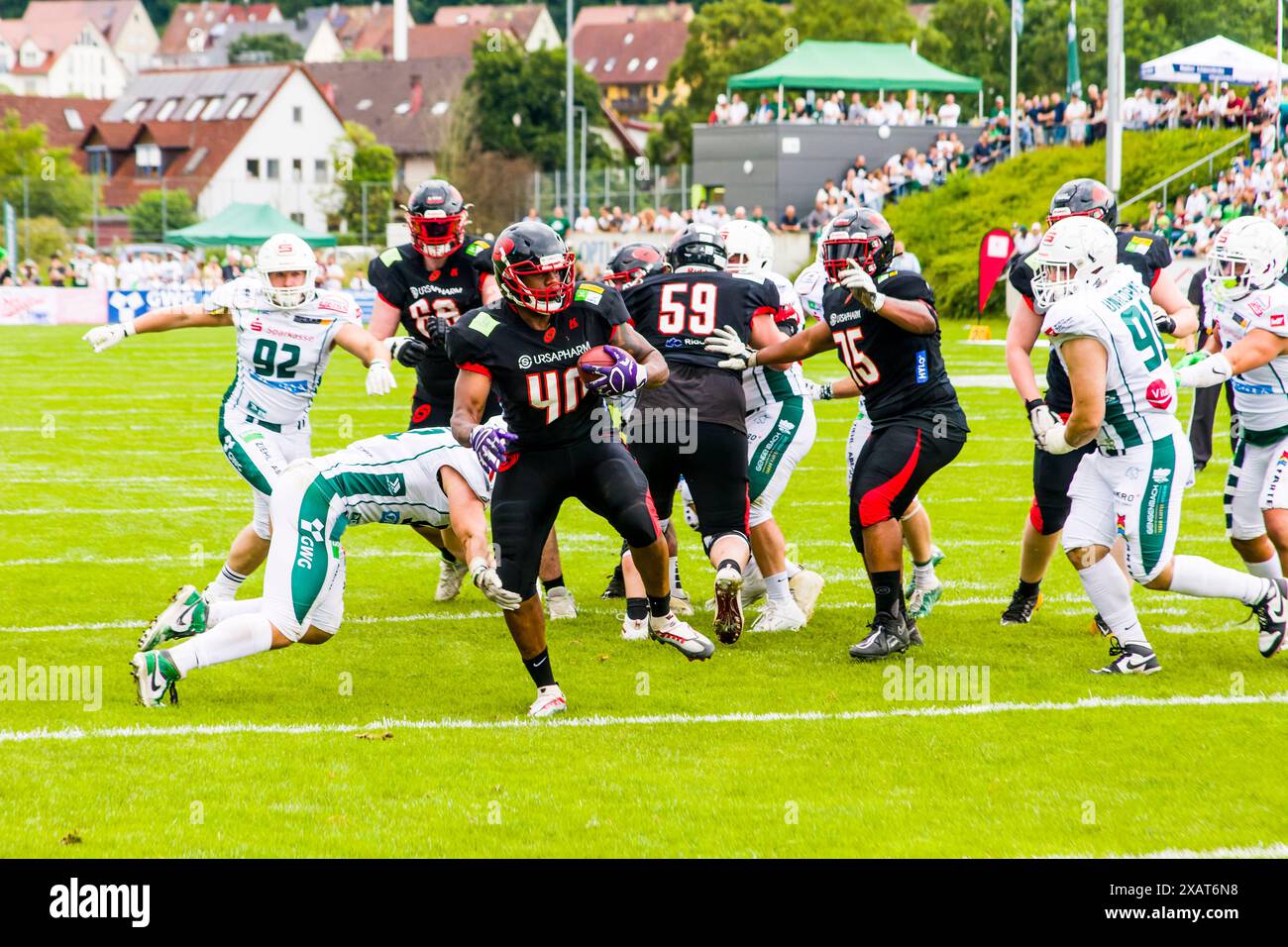 erima GFL / German Football League, Game: Schwaebisch Hall Unicorns ...