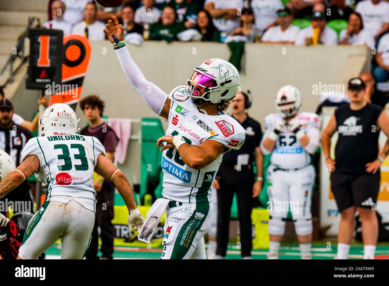 erima GFL / German Football League, Game: Schwaebisch Hall Unicorns ...