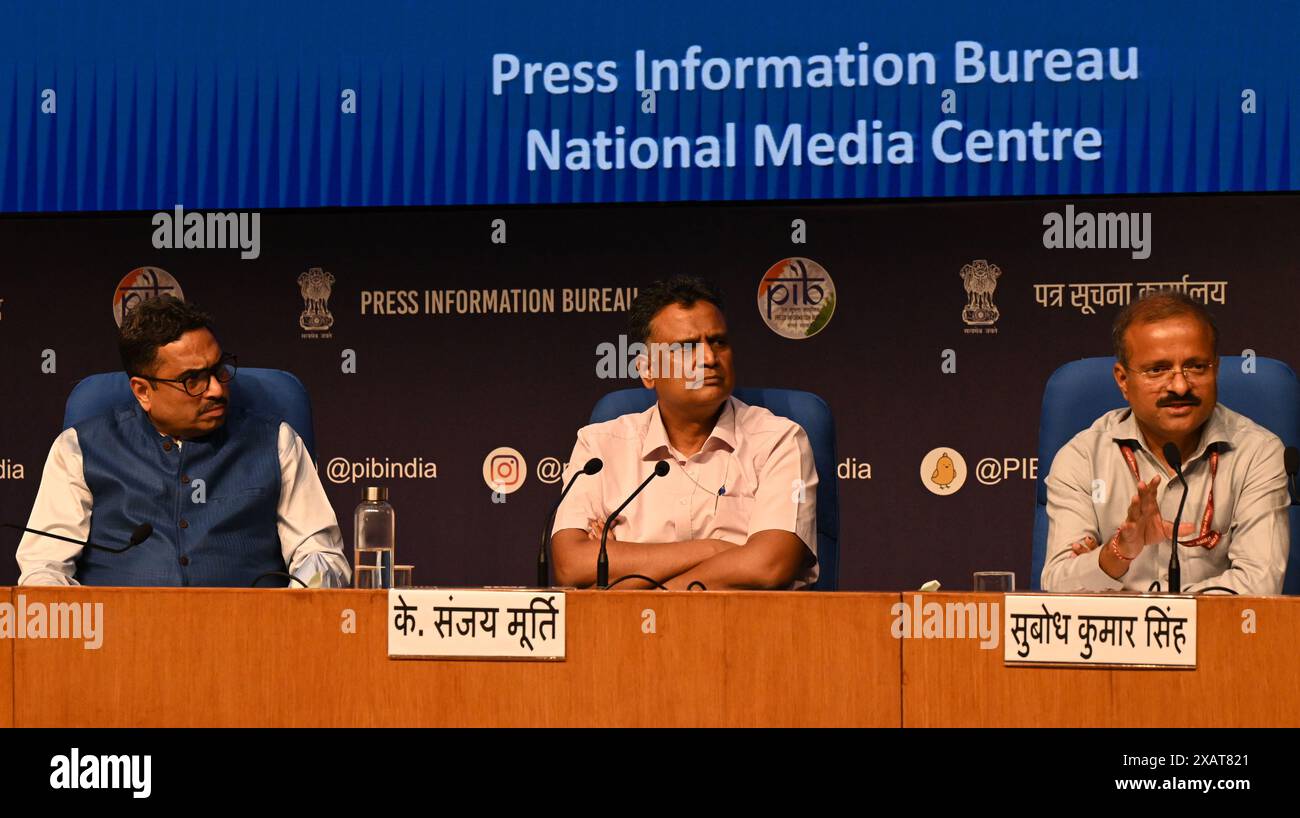 NEW DELHI, INDIA - JUNE 8: Subodh Kumar Singh, Director General (DG) of ...