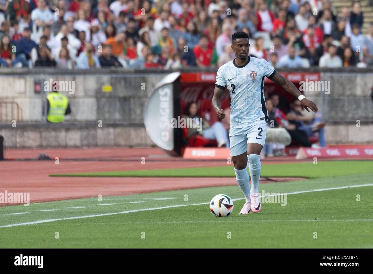 June 08, 2024. Lisbon, Portugal. Portugal's and Wolverhampton defender ...