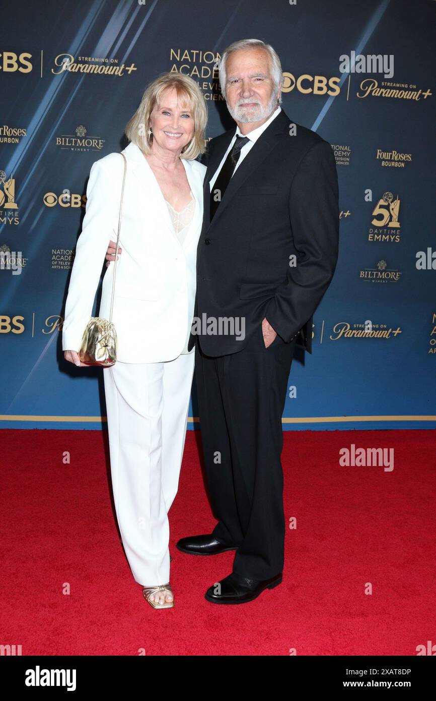 Ca. 07th June, 2024. LOS ANGELES - JUN 7: Laurette McCook, John McCook arrives at the 51st ...