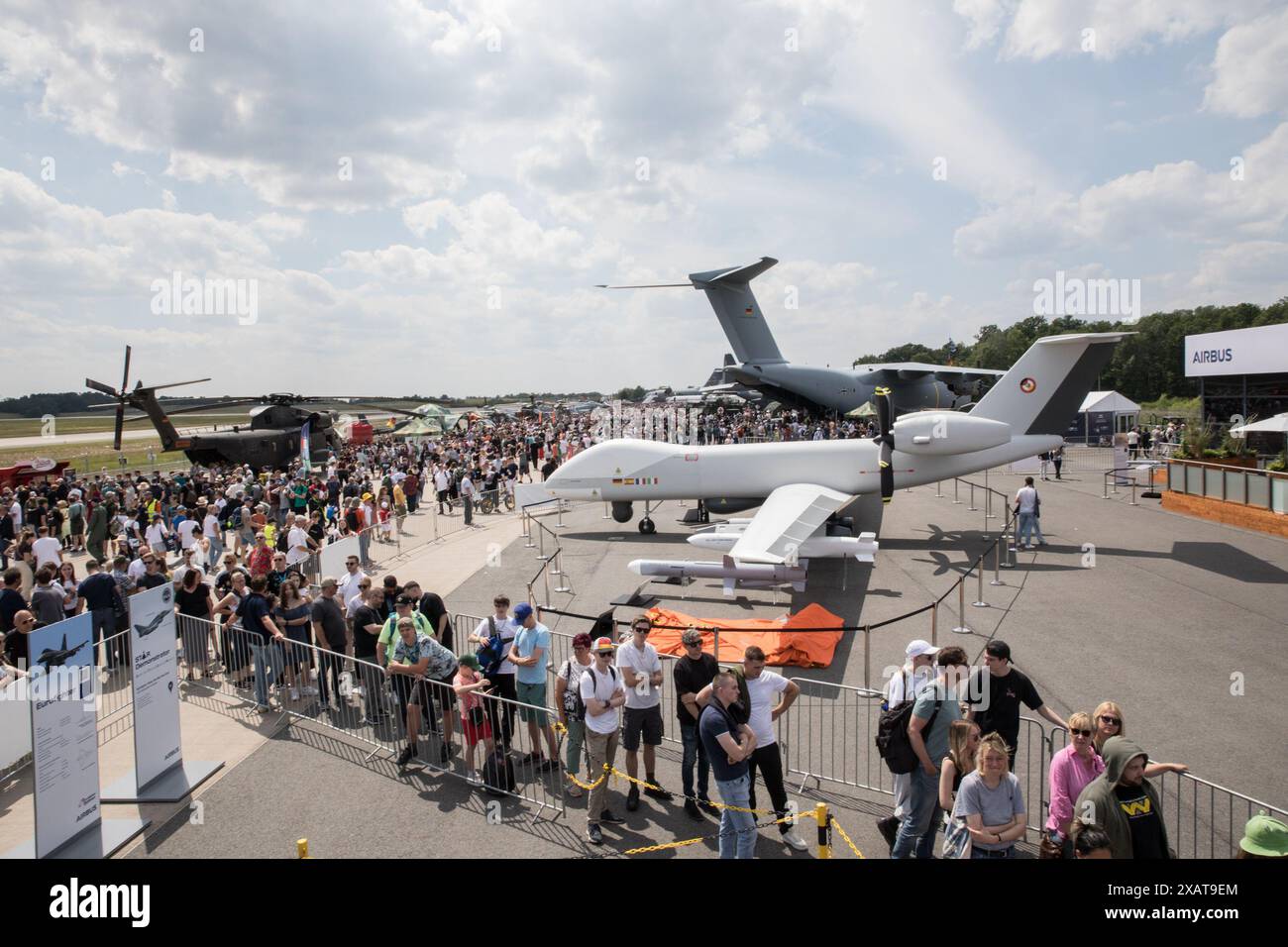 The ILA Berlin 2024, one of the world's leading aerospace trade fairs ...