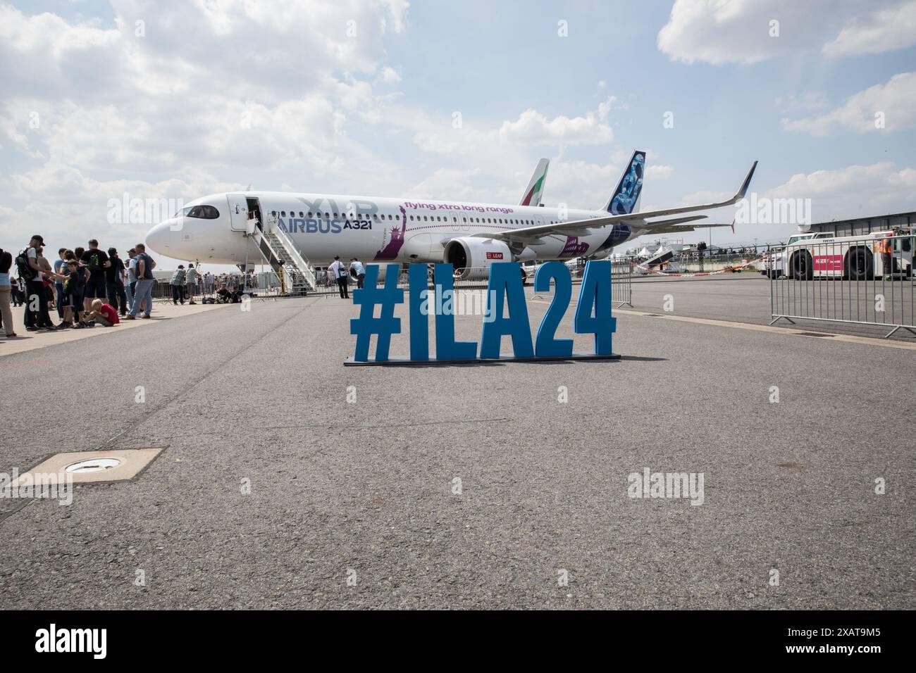 The ILA Berlin 2024, one of the world's leading aerospace trade fairs ...