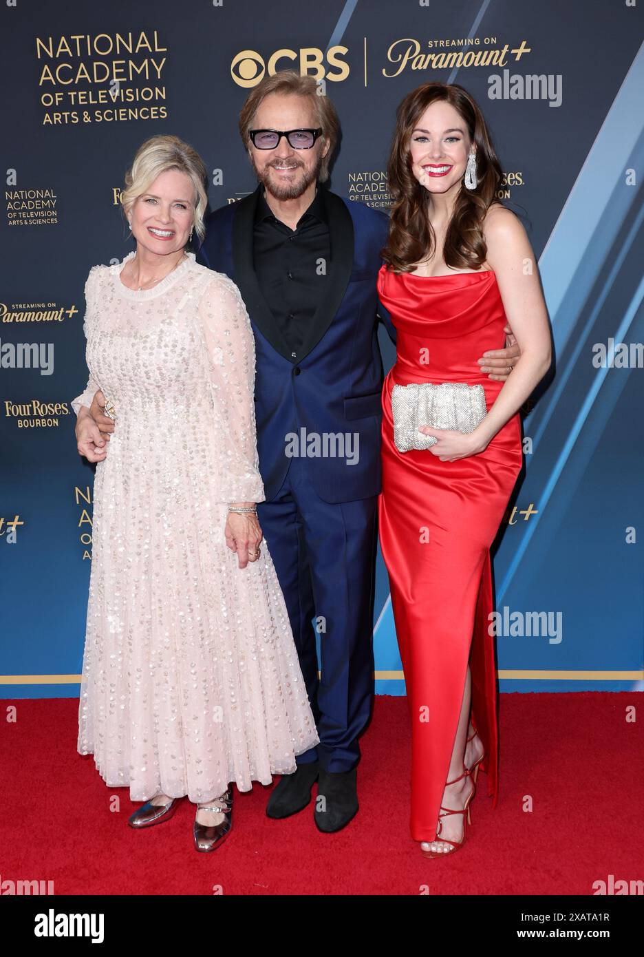 Los Angeles, USA. 07th June, 2024. Mary Beth Evans, Steven Nichols and Abigail Klein arriving at ...