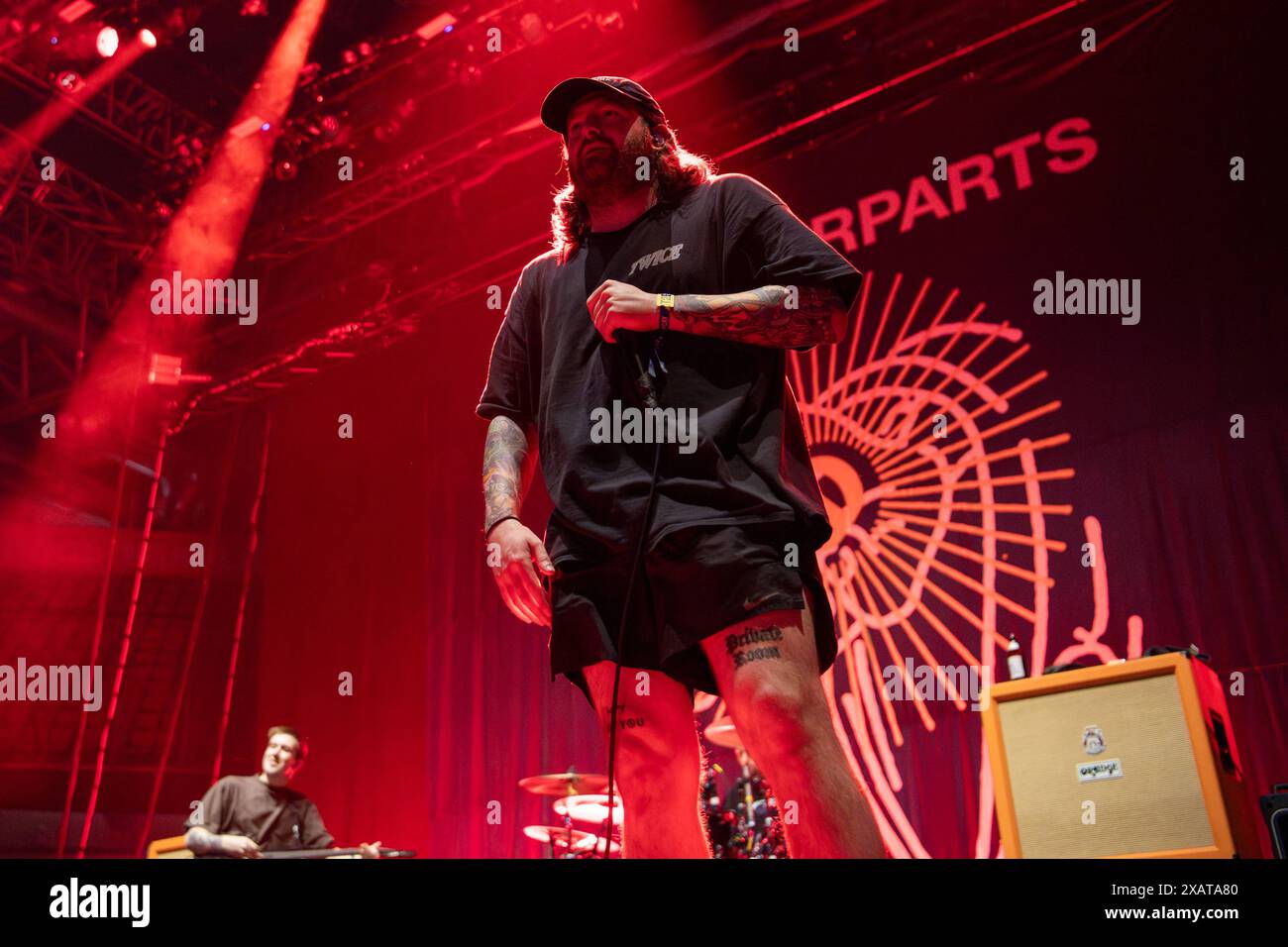 Der Sänger Brendan Murphy von der Melodic-Hardcore-Band Counterparts ...