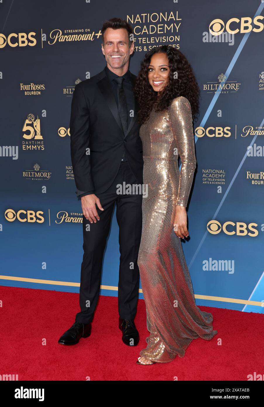 Los Angeles, USA. 07th June, 2024. Cameron Mathison and Nischelle ...