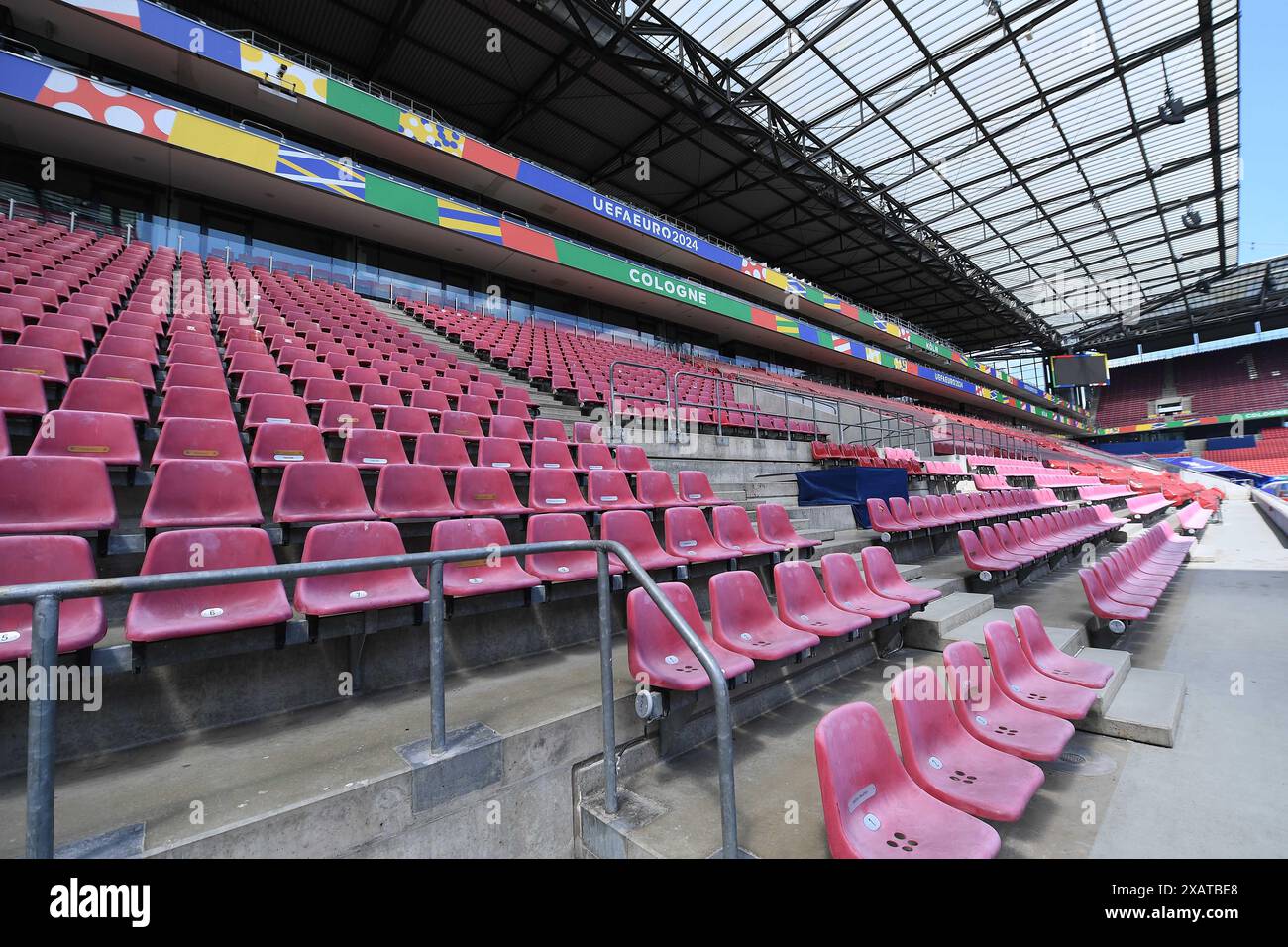 UEFA EURO 2024 - Stadium Open Media Days am 07.06.2024 im Stadion Koeln ...