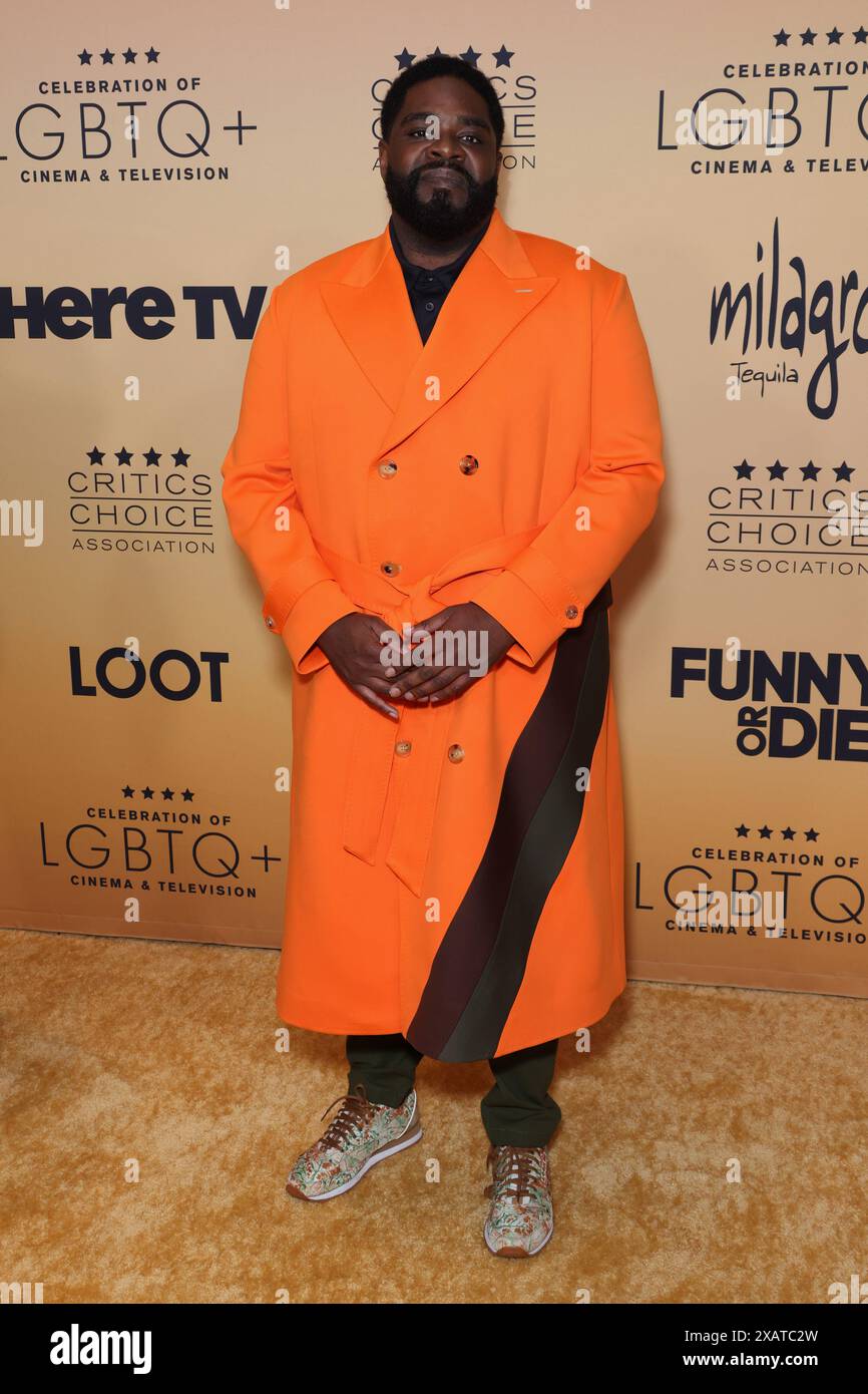 Ron Funches attends the Critics Choice Celebration of LGBTQ+ Cinema ...