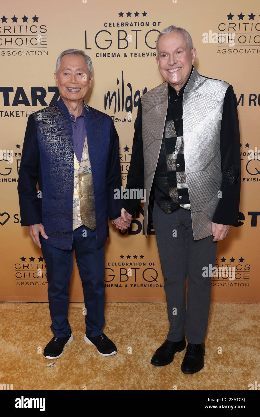 George Takei and Brad Takei attends the Critics Choice Celebration of ...