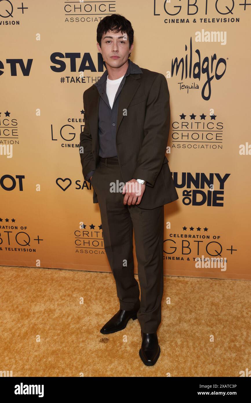 Jordan Gonzalez attends the Critics Choice Celebration of LGBTQ+ Cinema ...