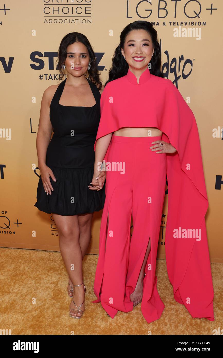 Merisela Zumabado and Sherry Cola attends the Critics Choice ...