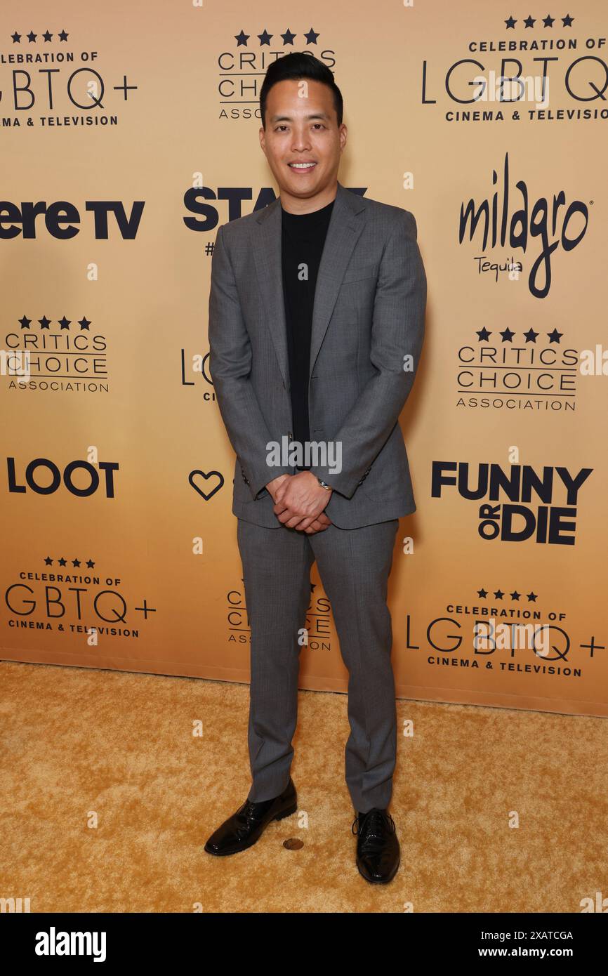 Los Angeles, USA. 07th June, 2024. Alan Yang attends the Critics Choice ...