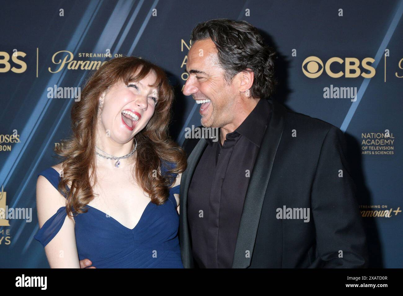 LOS ANGELES - JUN 7: McKenna Kaye, Thorsten Kaye arrives at the 51st ...