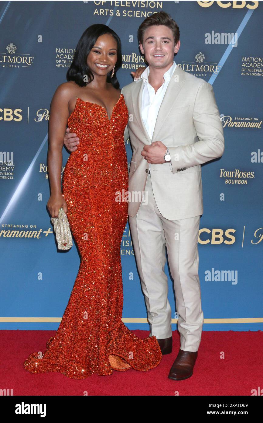 LOS ANGELES - JUN 7: Raven Bowens, Carson Boatman arrives at the 51st ...