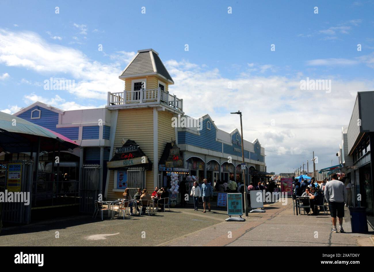 ENGLISH COASTAL PATH, CLARENCE PIER AMUSEMENT PARK AND FUNFAIR ...