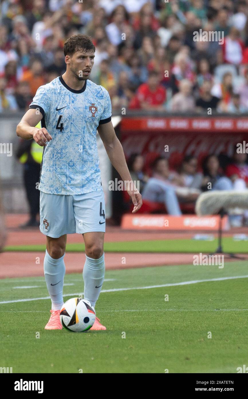 June 08, 2024. Lisbon, Portugal. Portugal's and Manchester City ...