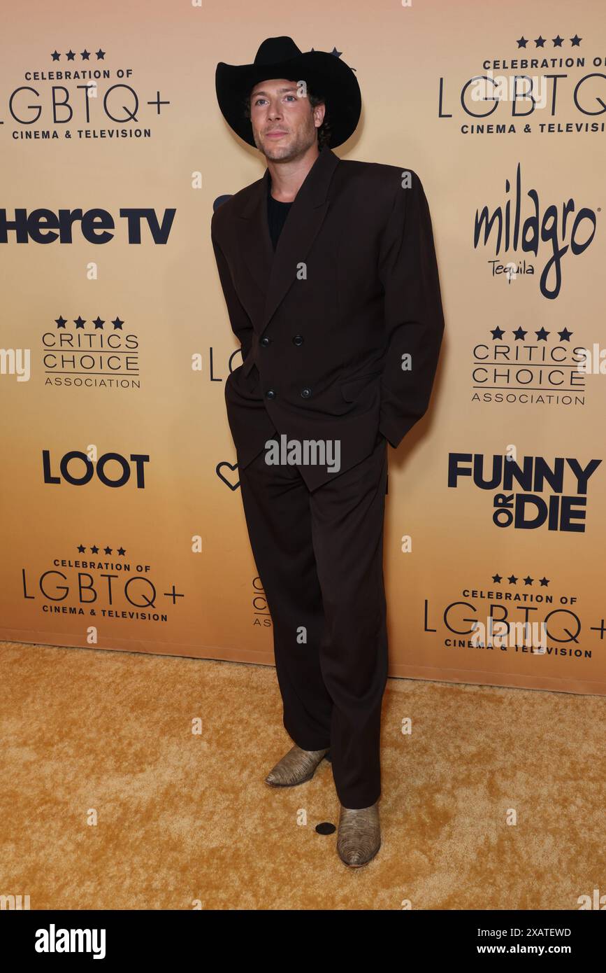 Los Angeles, USA. 07th June, 2024. Luke Gilford attends the Critics ...
