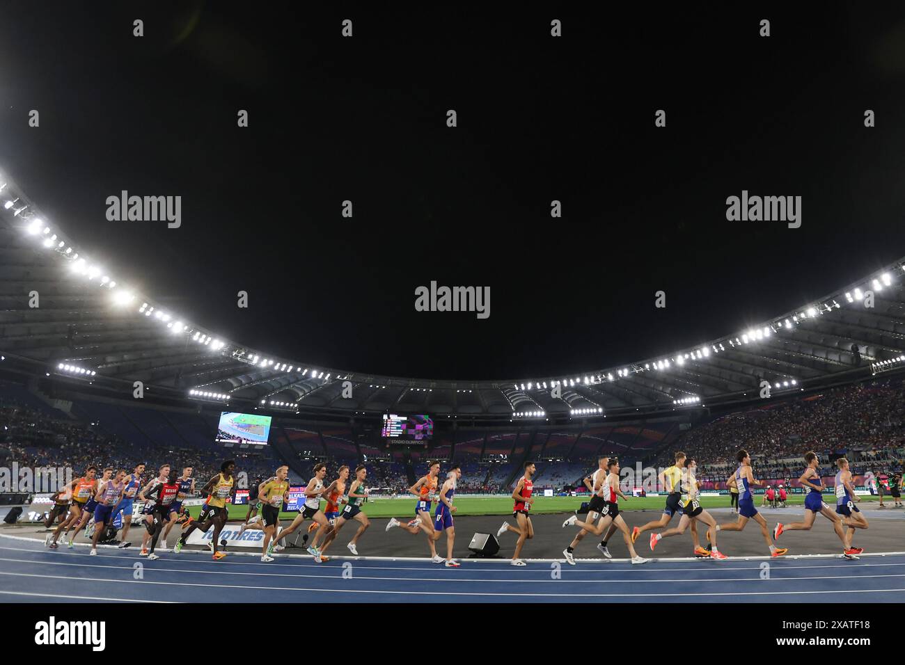 Rom, Italy. 08th June, 2024. Athletics: European Championships, 5000 ...