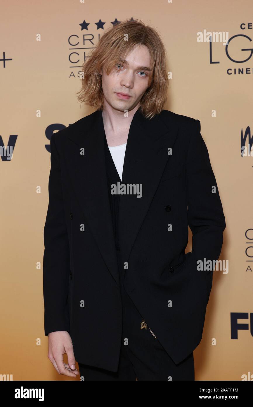 Los Angeles, USA. 07th June, 2024. Charlie Plummer attends the Critics ...