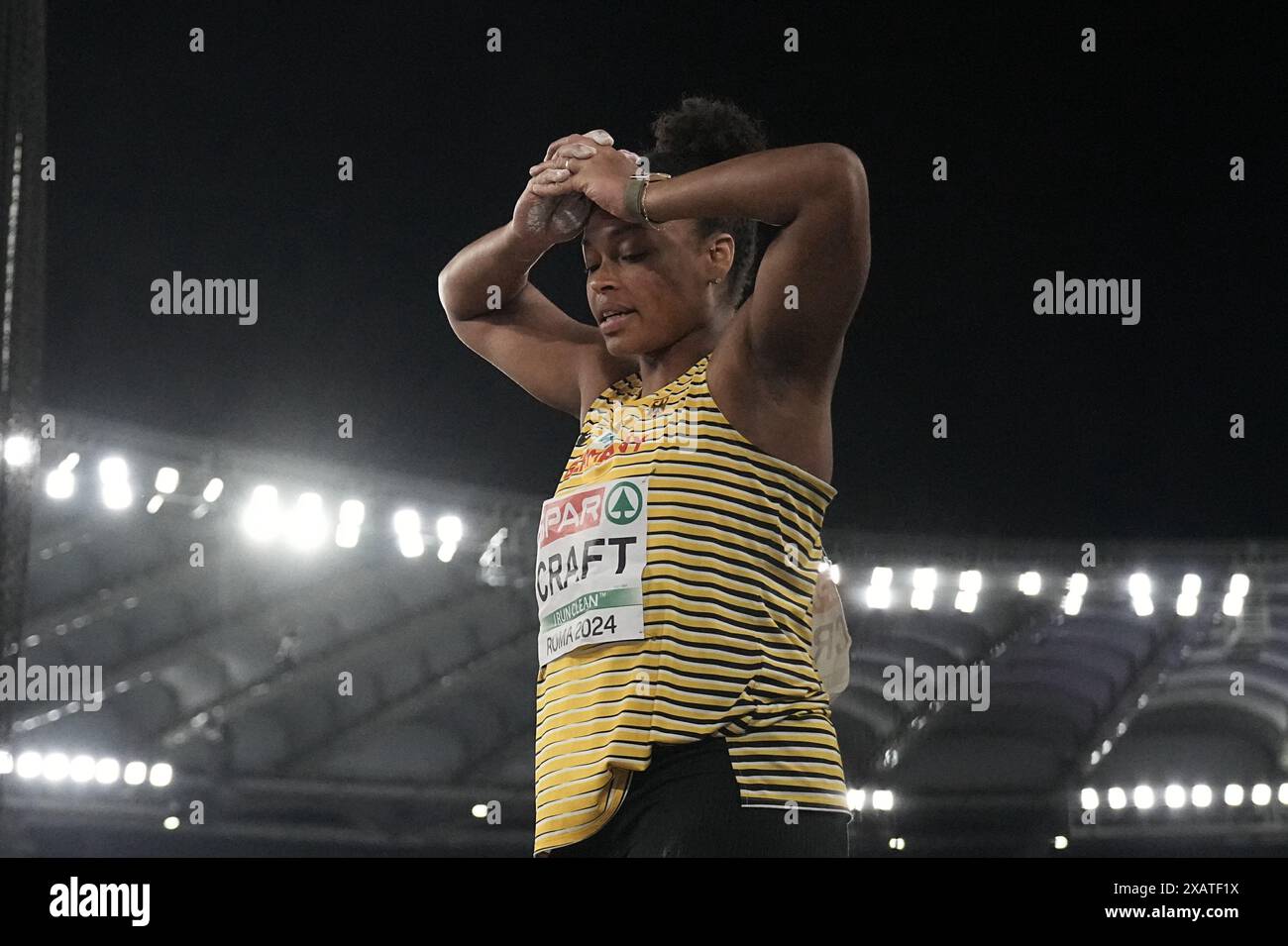 Rom, Italy. 08th June, 2024. Athletics, European Championships ...