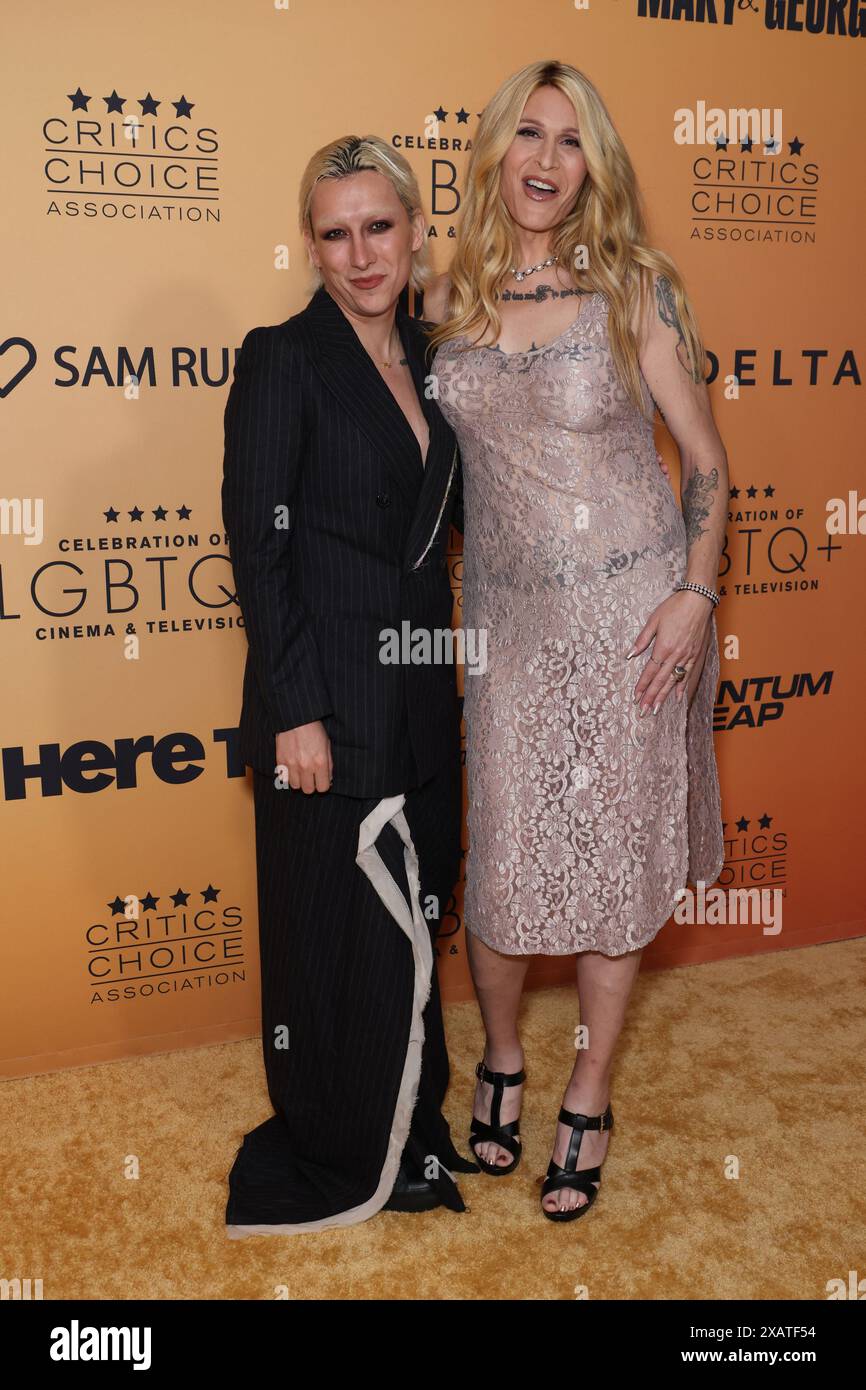 Mason Alexander Park and Shakina attends the Critics Choice Celebration ...