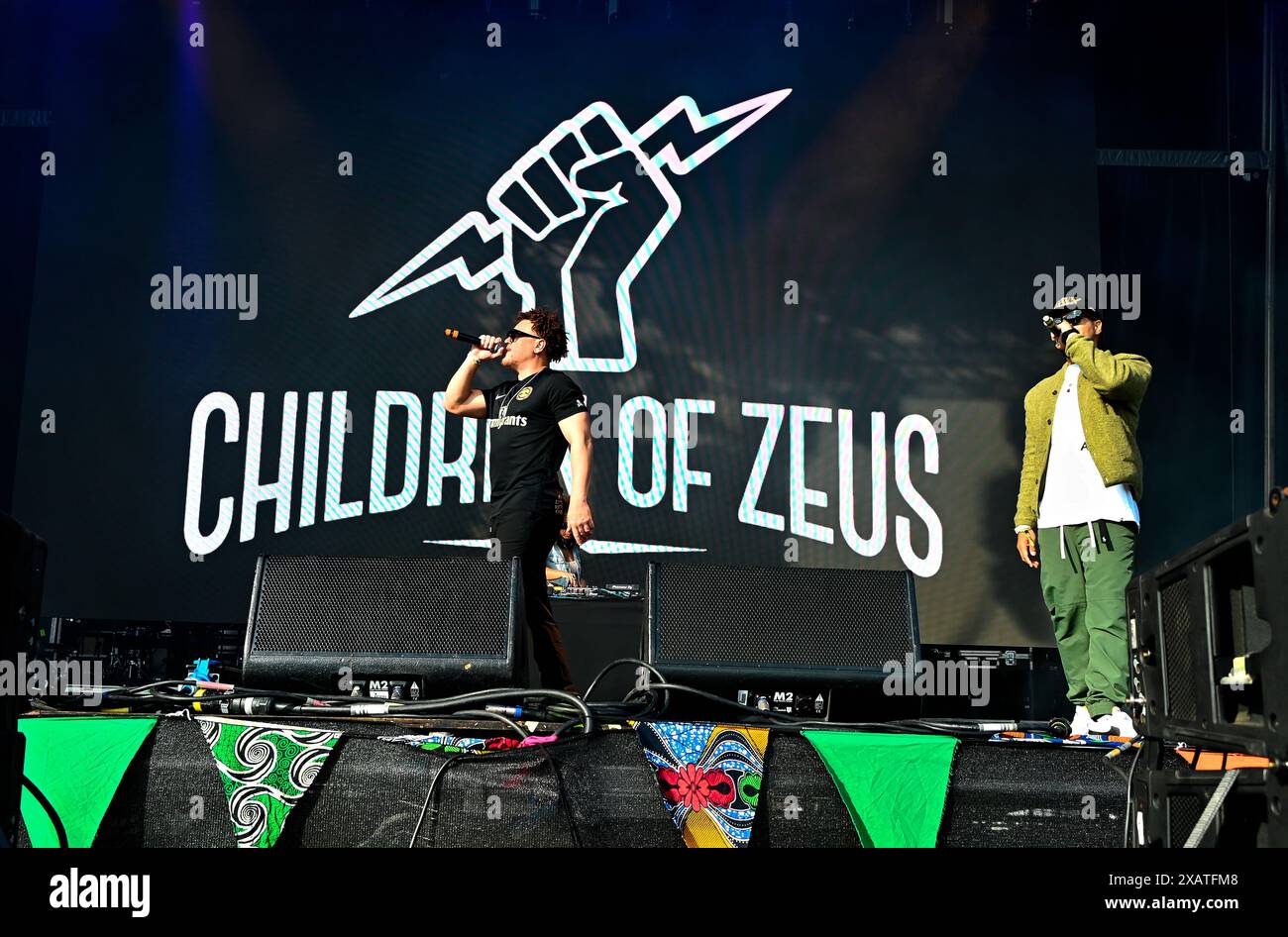 London, UK. 8th June, 2024. Children of Zeus with Konny Kon, Tyler ...