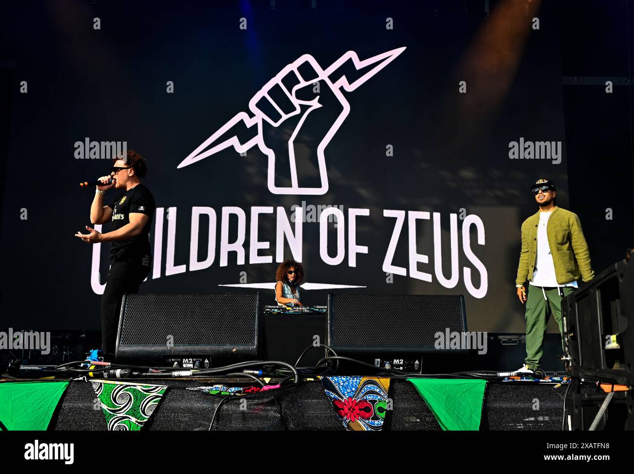 London, UK. 8th June, 2024. Children of Zeus with Konny Kon, Tyler ...