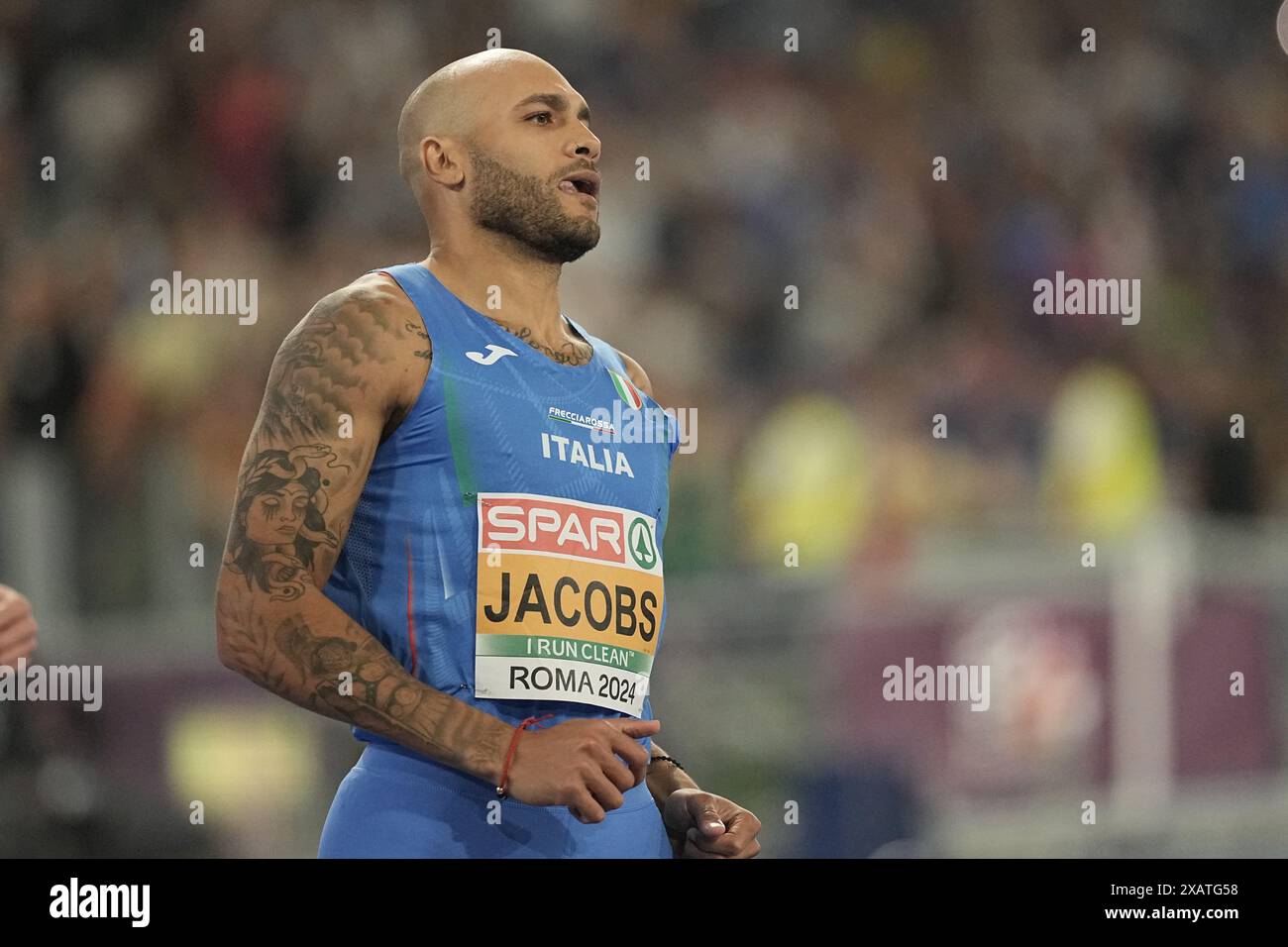 Rom, Italy. 08th June, 2024. Athletics, European Championships ...