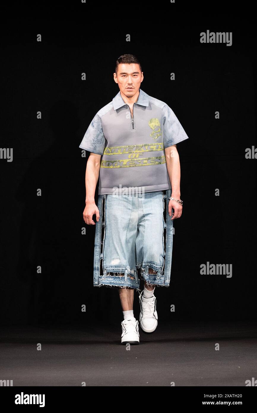 London, UK. Saturday June 8, 2024. Chinese actor and model Hu Bing on ...