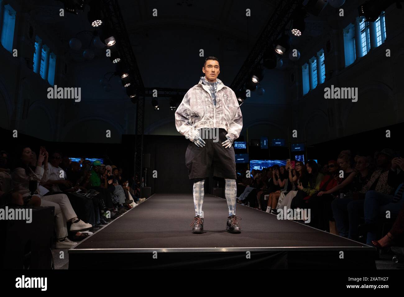 London, UK. Saturday June 8, 2024. Chinese actor and model Hu Bing on ...