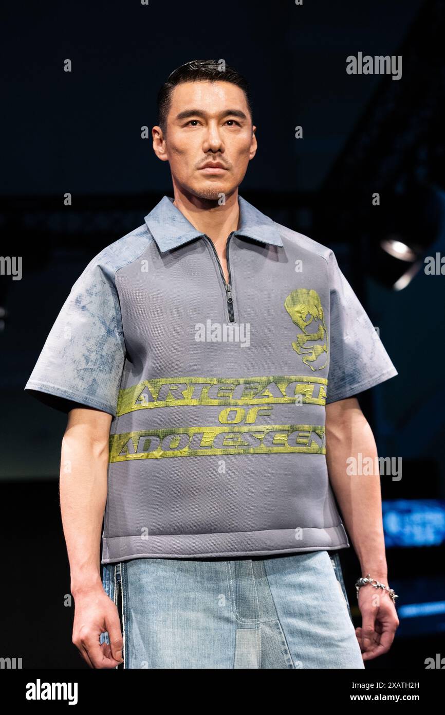 London, UK. Saturday June 8, 2024. Chinese actor and model Hu Bing on ...