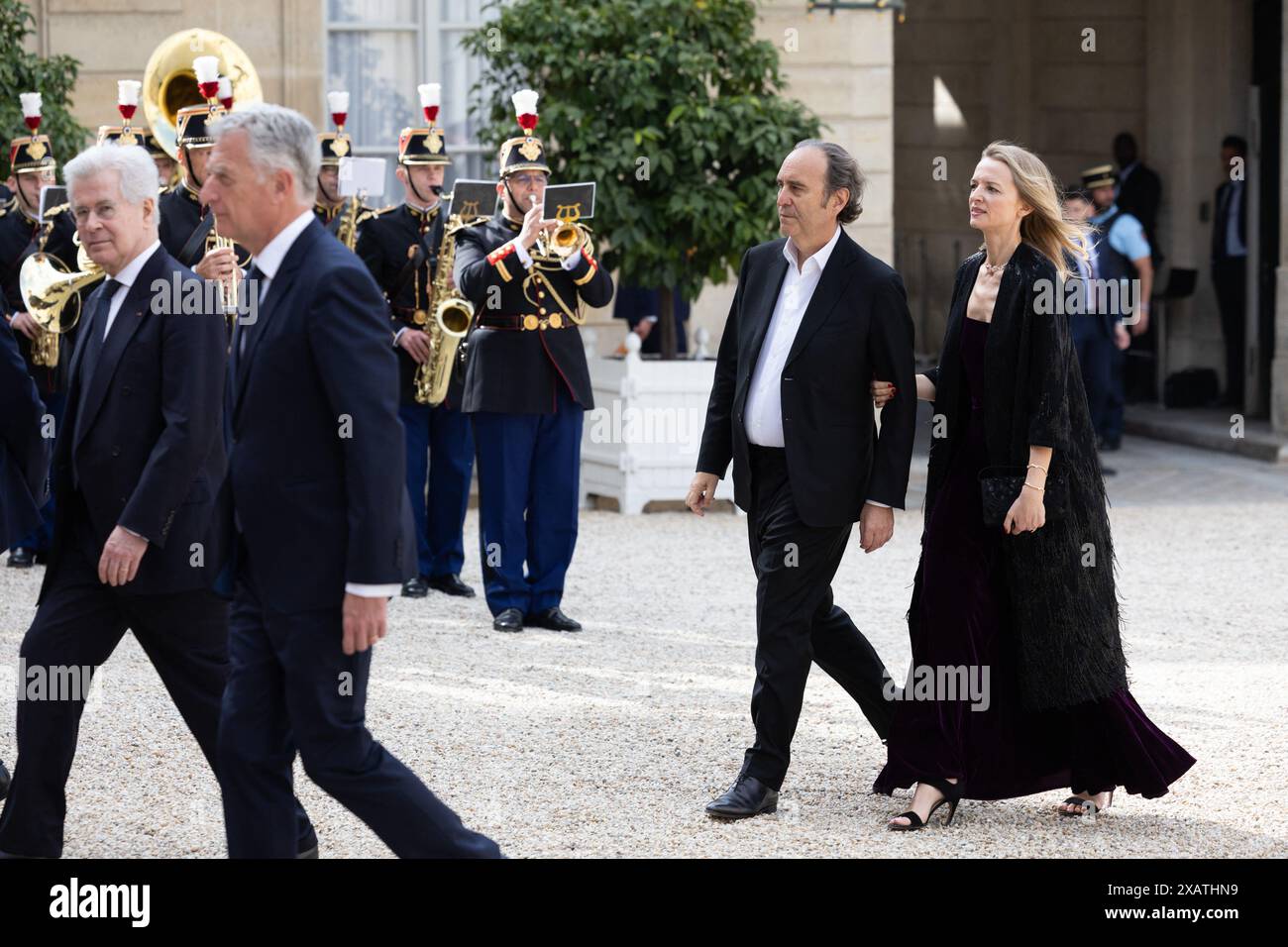 Paris, France. 08th June, 2024. French CEO of Iliad group and Free ...