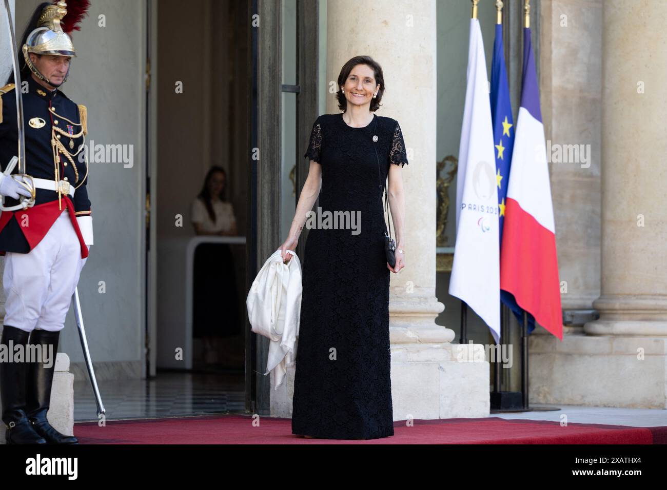 French Sports and Olympics Minister Amelie Oudea-Castera Stock Photo ...