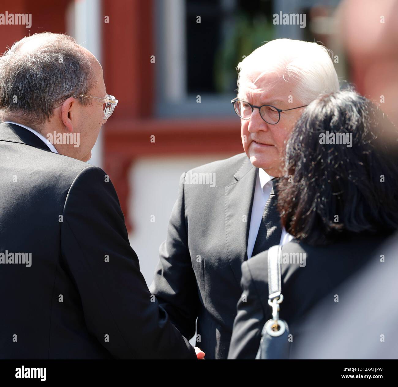 07.06.2024 Mannheim Gedenken nach tödlicher Messerattacke mit Schweigeminute BP Frank-Walter ...
