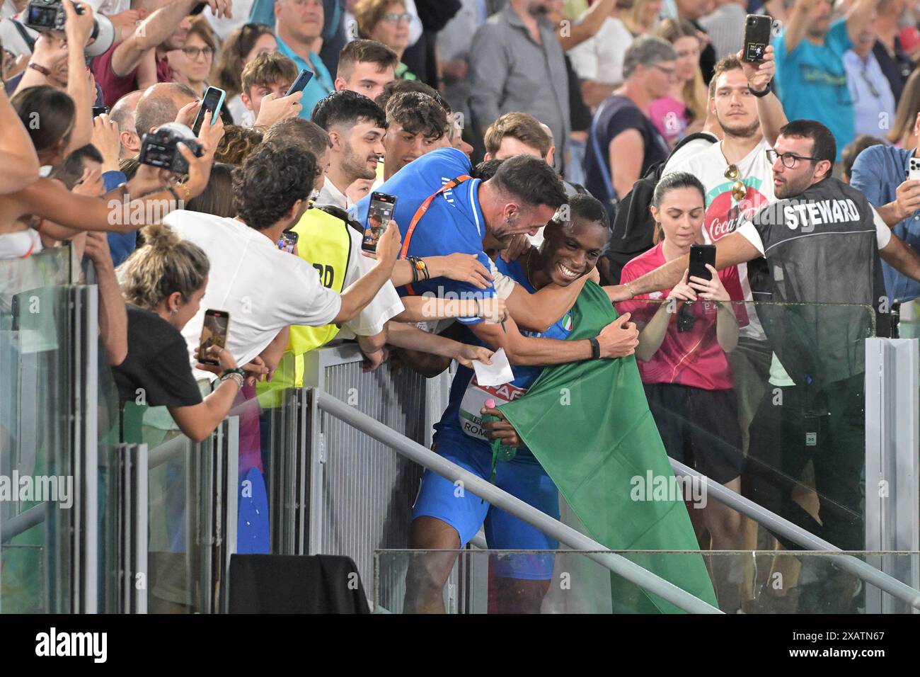 Olympic Stadium, Rome, Italy. 8th June, 2024. 2024 European Athletic ...
