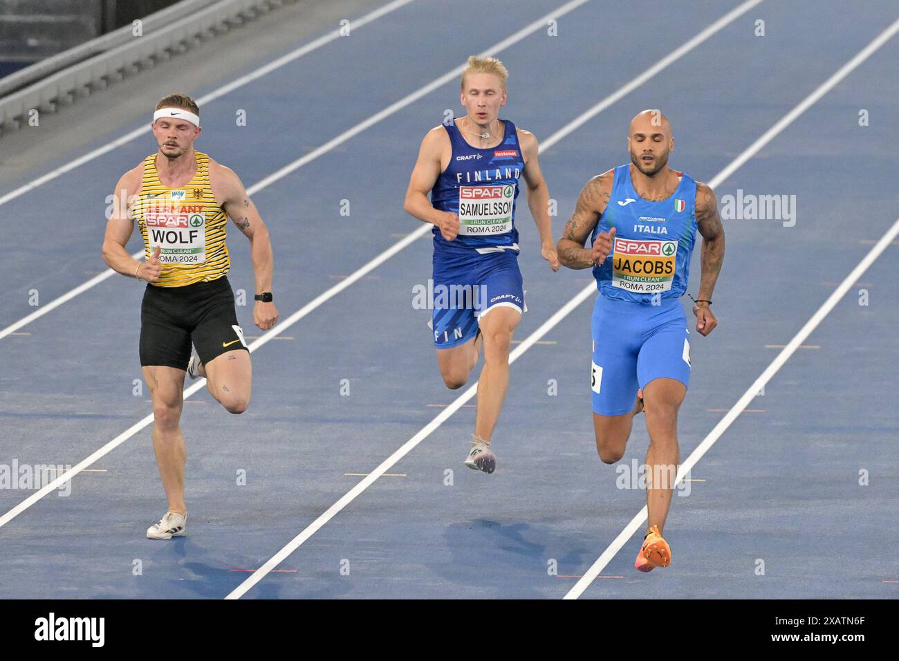 Olympic Stadium, Rome, Italy. 8th June, 2024. 2024 European Athletic ...