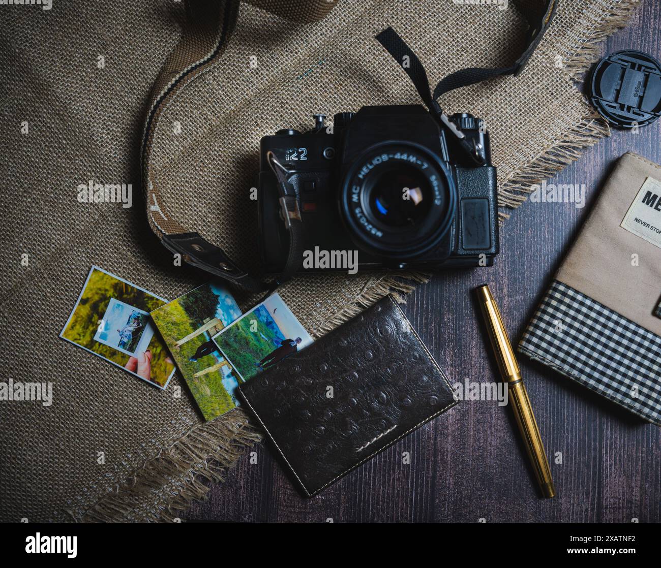 Photo of the classic Zenith film camera Stock Photo - Alamy