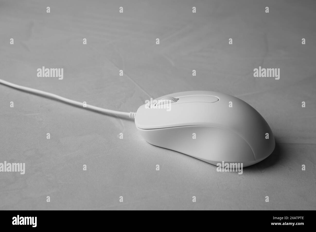 Modern wired optical mouse Black and White Stock Photos & Images - Alamy