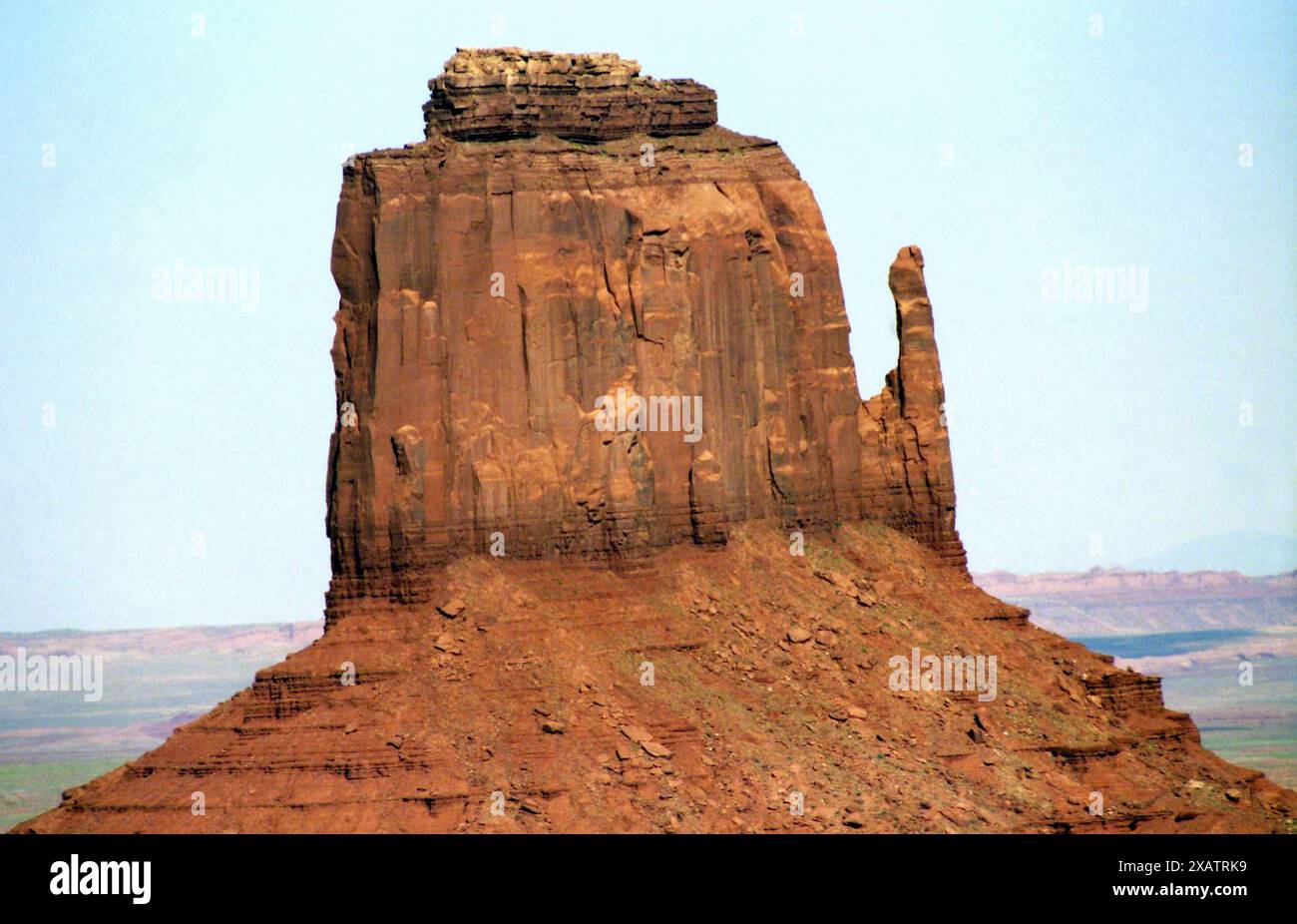 Arizona, U.S.A., approx. 1992. The East Mitten Rock Formation in ...
